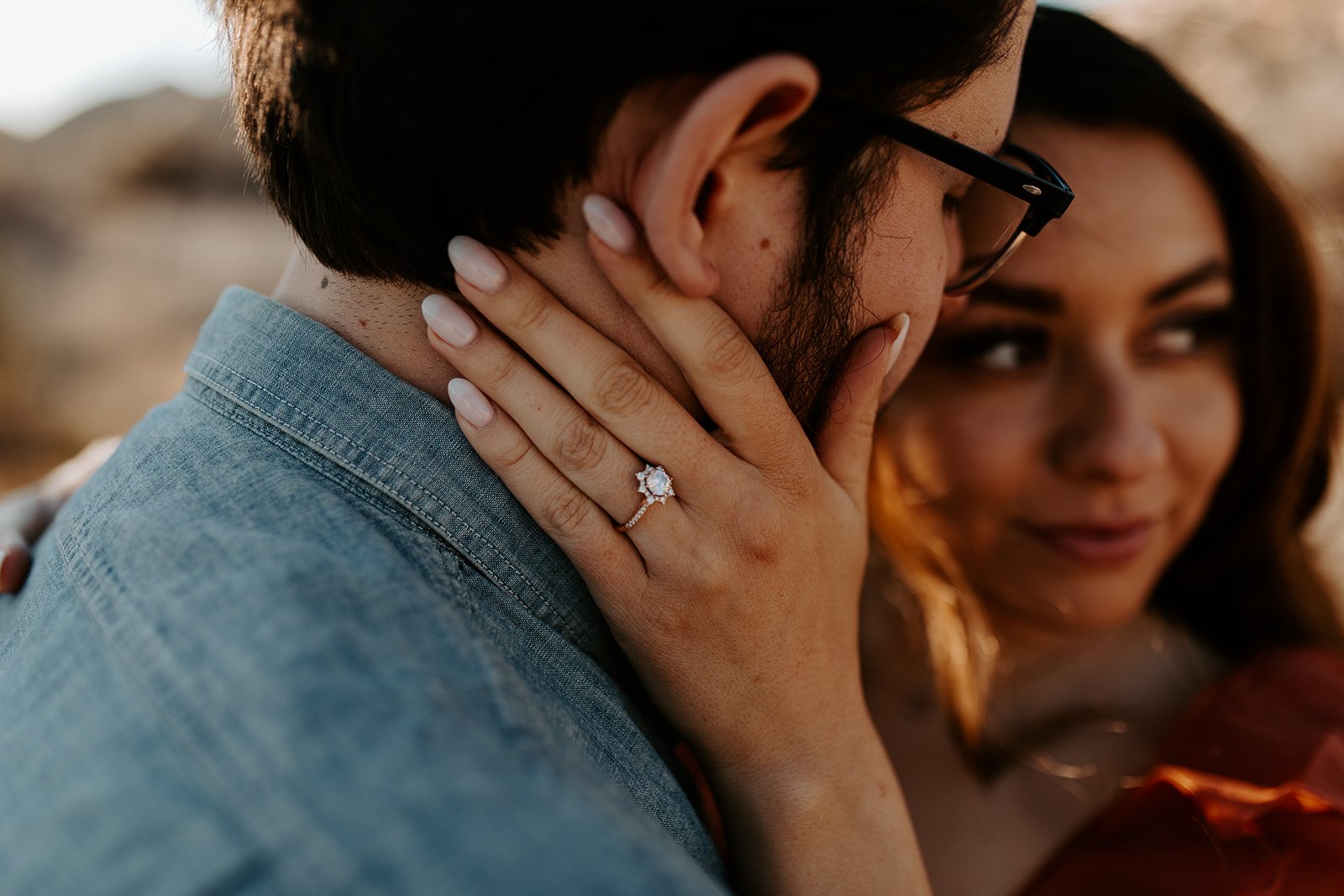 Natalie & Lawrence BoHo Engagement Session in Joshua Tree | Showit Blog